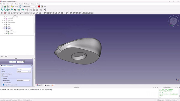 Intro to FreeCAD Part 8: Creating Curved Surfaces